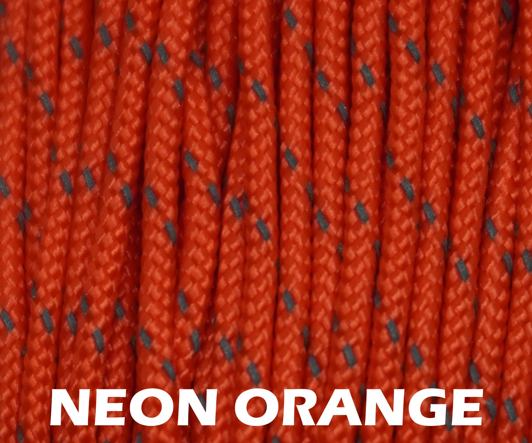 Reflective 95 Cord - Neon Orange – BoredParacord.com