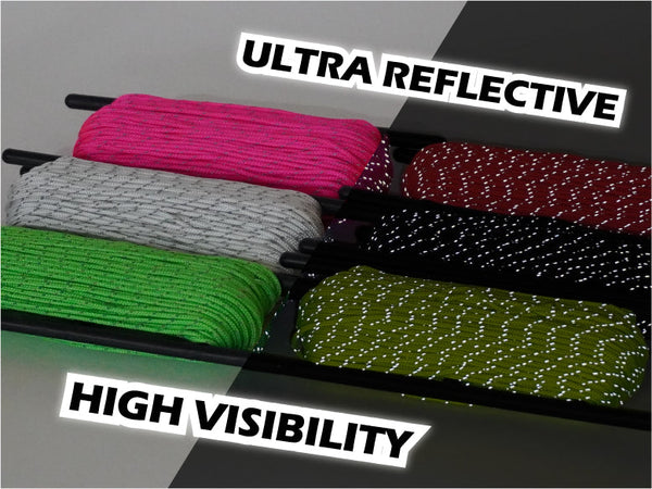 95 - Neon Orange Reflective – BoredParacord.com