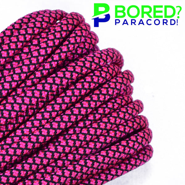 Neon Pink Diamonds – BoredParacord.com
