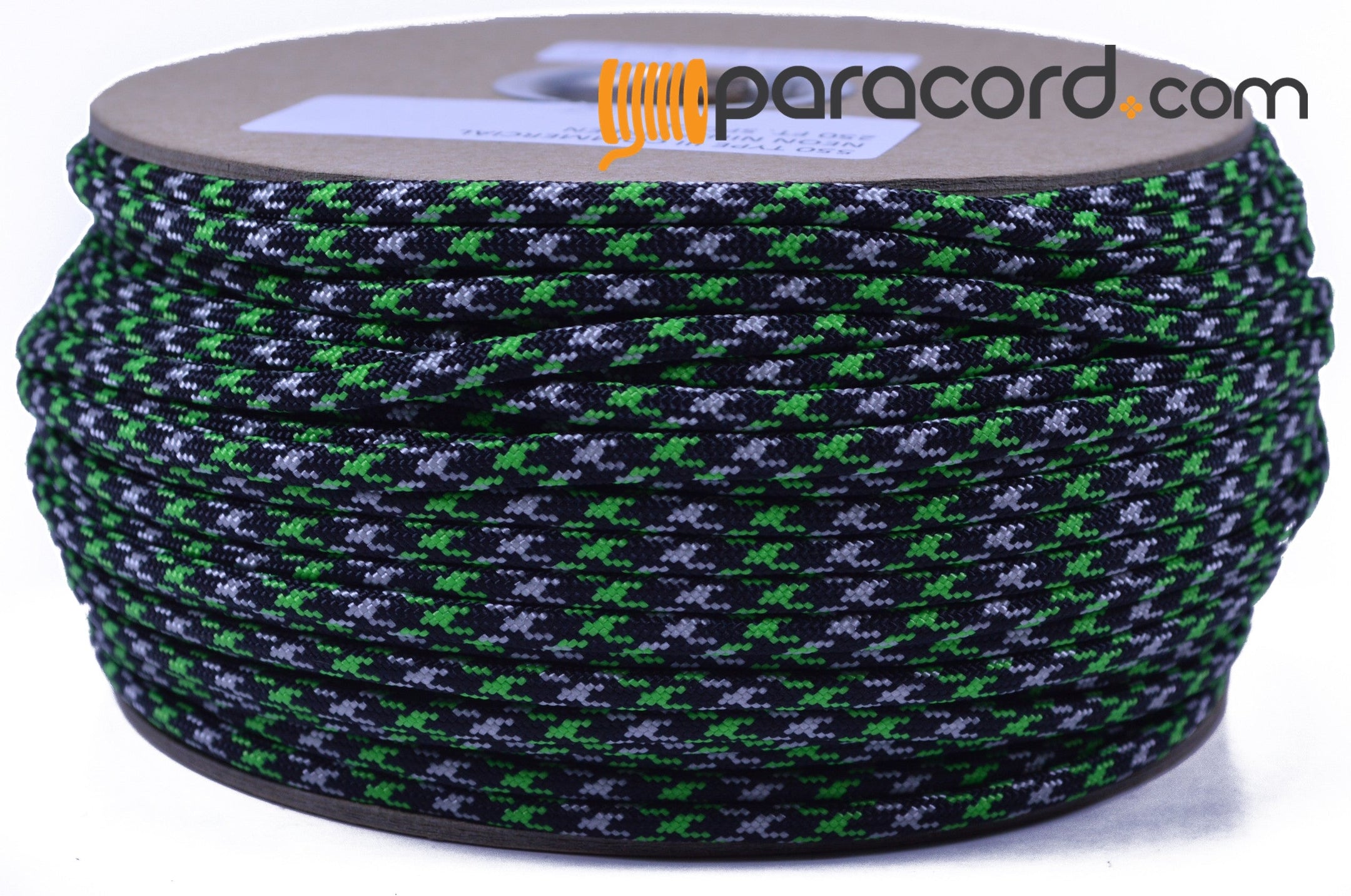 Neon Green Ninja - 250 Foot Spool – BoredParacord.com