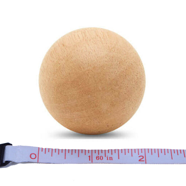 2 Inch Wood Ball – BoredParacord.com