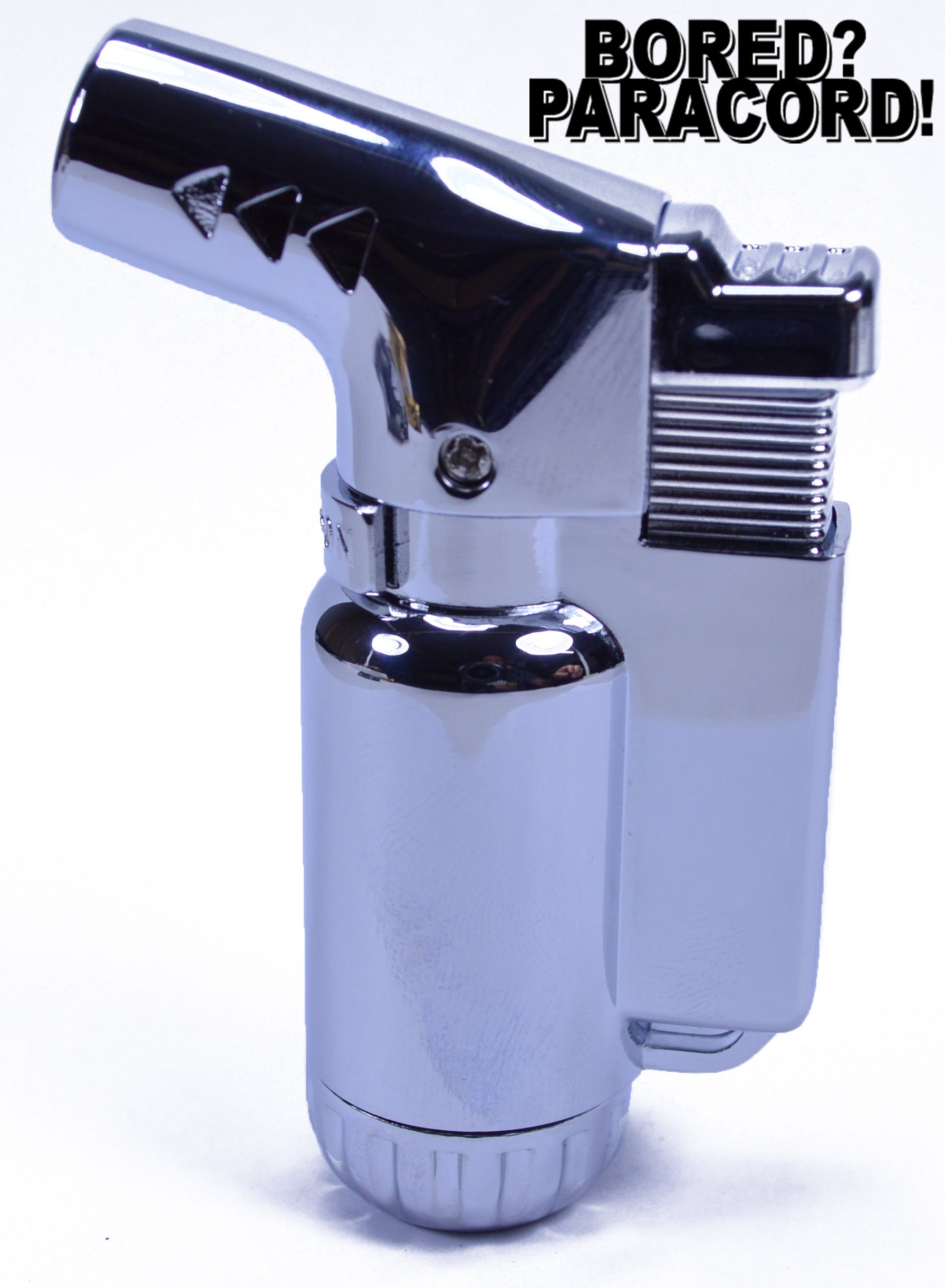 Locking Single Flame Torch Lighter – BoredParacord.com