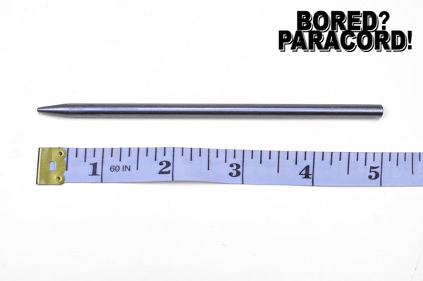 5" Long Straight Fid Lacing Needle – BoredParacord.com