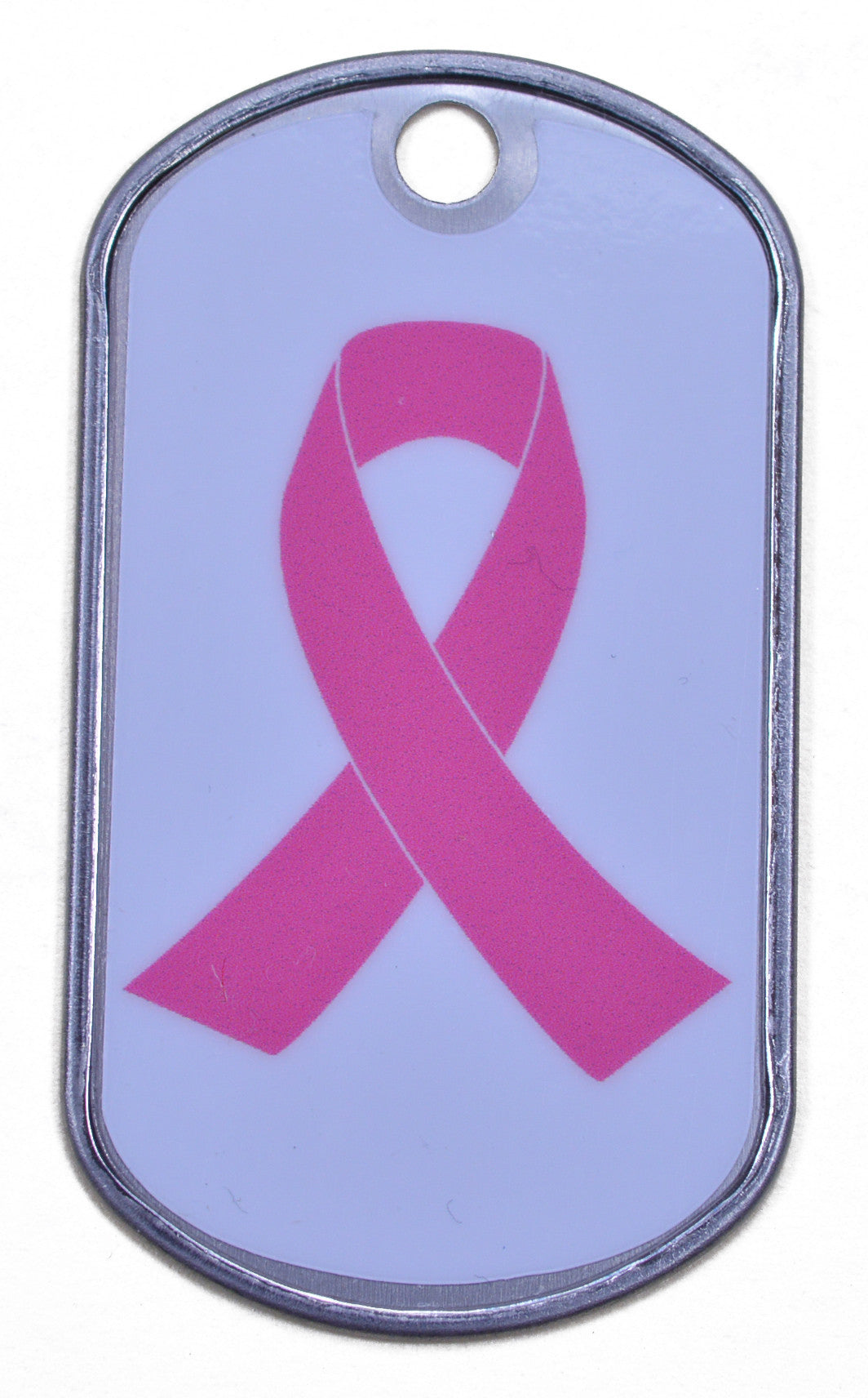 Breast Cancer Awareness Ribbon Dog Tag – BoredParacord.com