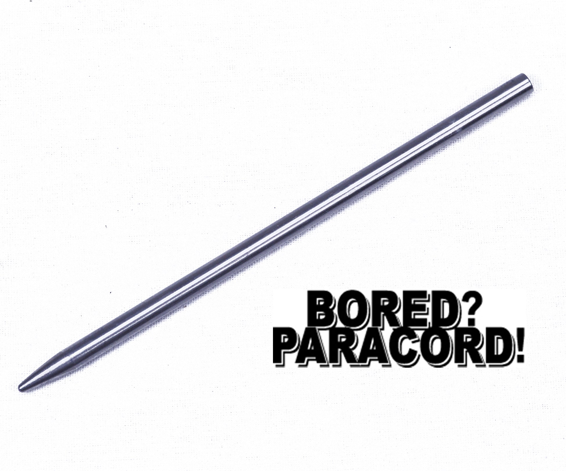 5" Long Straight Fid Lacing Needle – BoredParacord.com