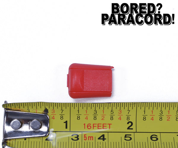 Red Zipper Pull – BoredParacord.com