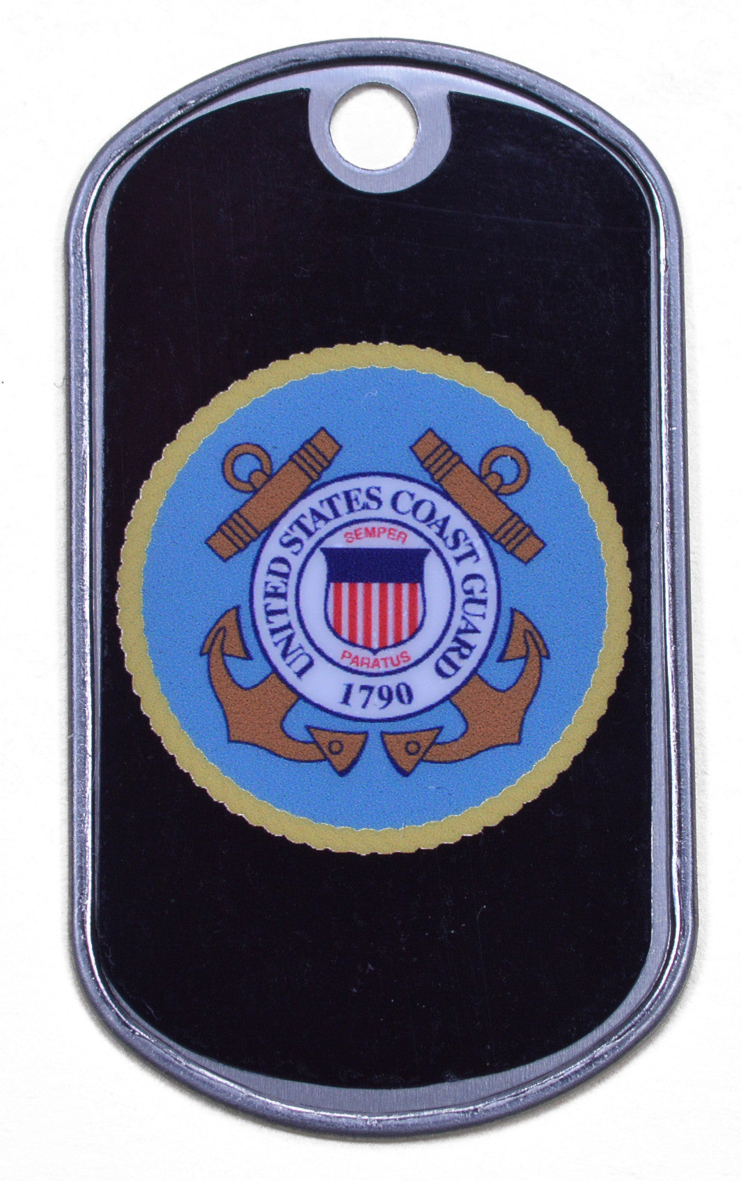 Coast Guard Dog Tag – BoredParacord.com