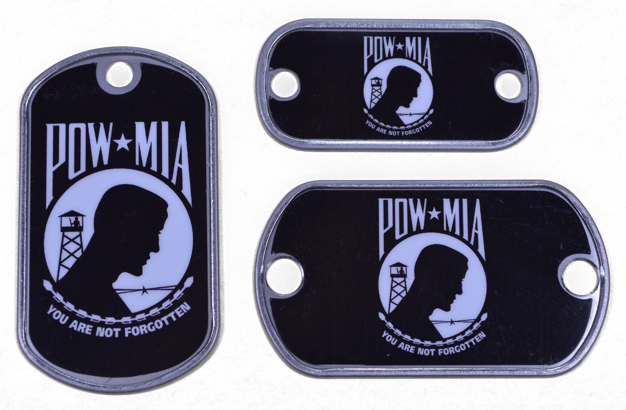 POW MIA Dog Tag – BoredParacord.com
