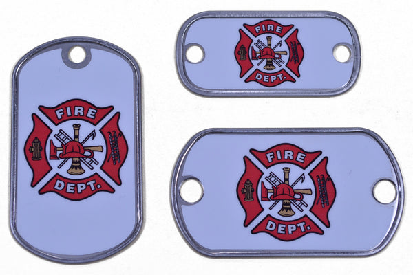 Fire Fighter Dog Tag – BoredParacord.com