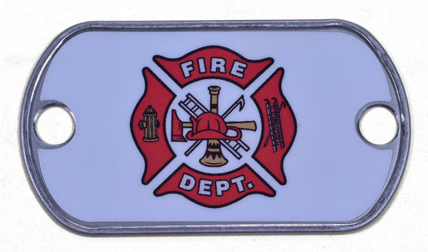 Fire Fighter Dog Tag – BoredParacord.com