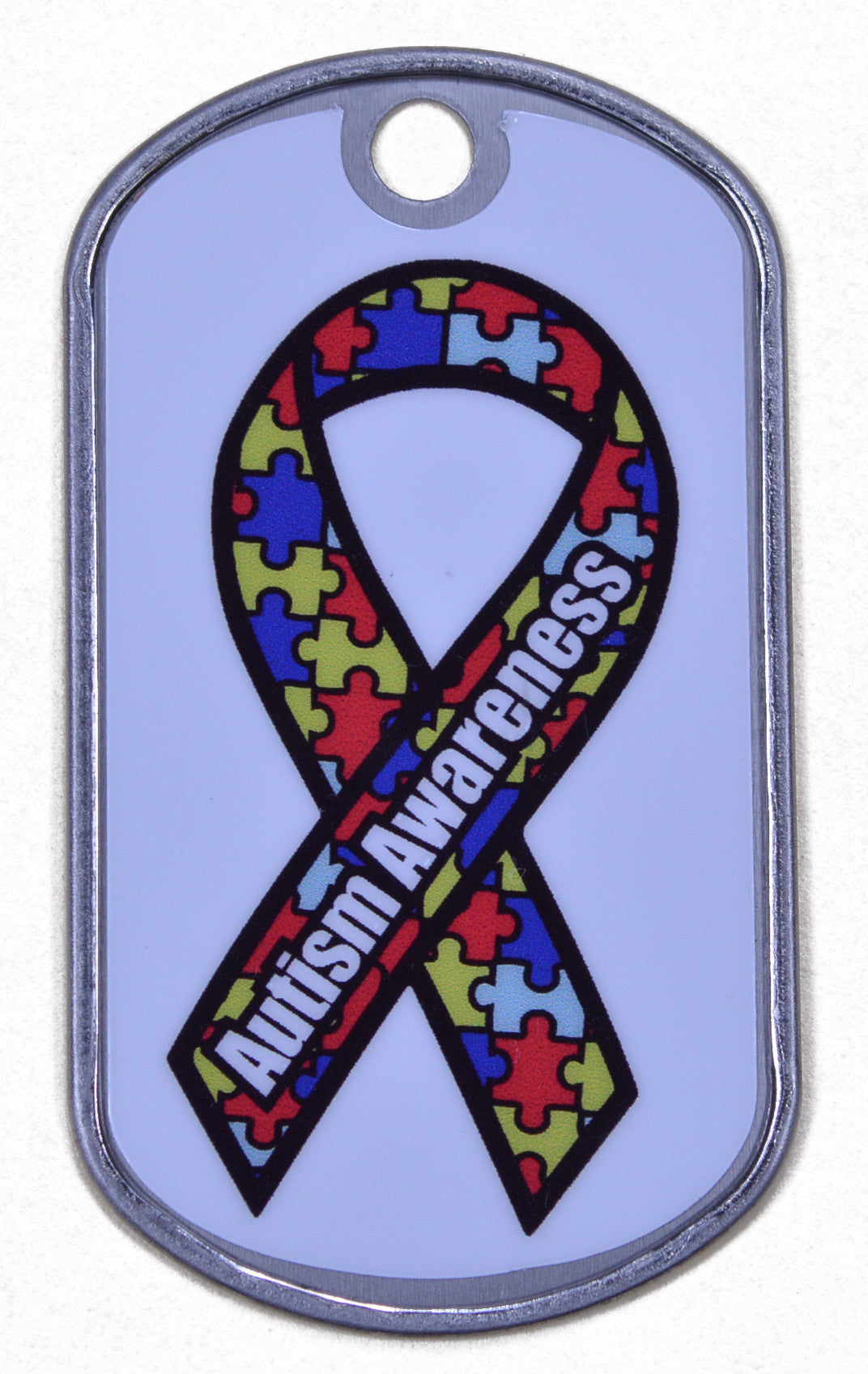 Autism Awareness Dog Tag – BoredParacord.com