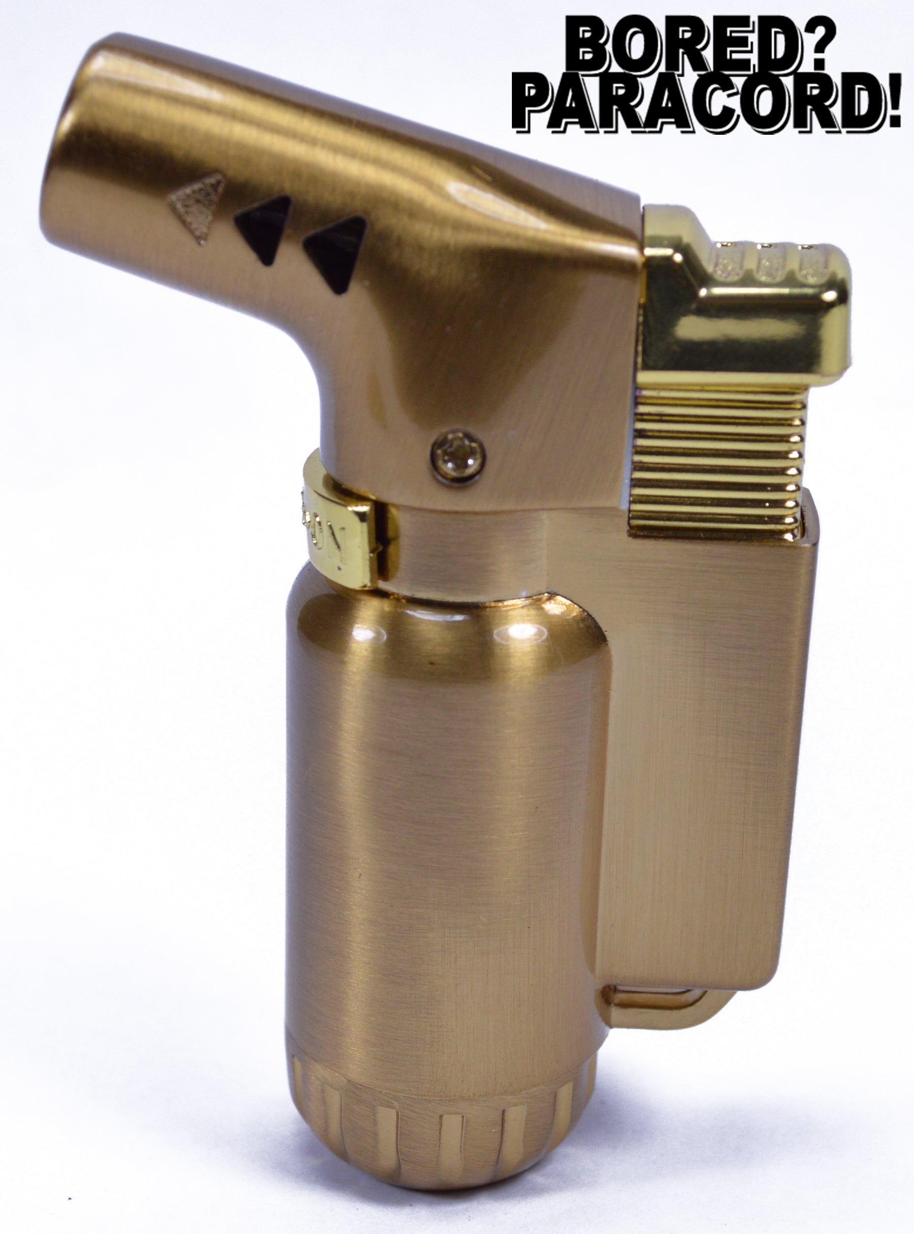 Locking Single Flame Torch Lighter – BoredParacord.com