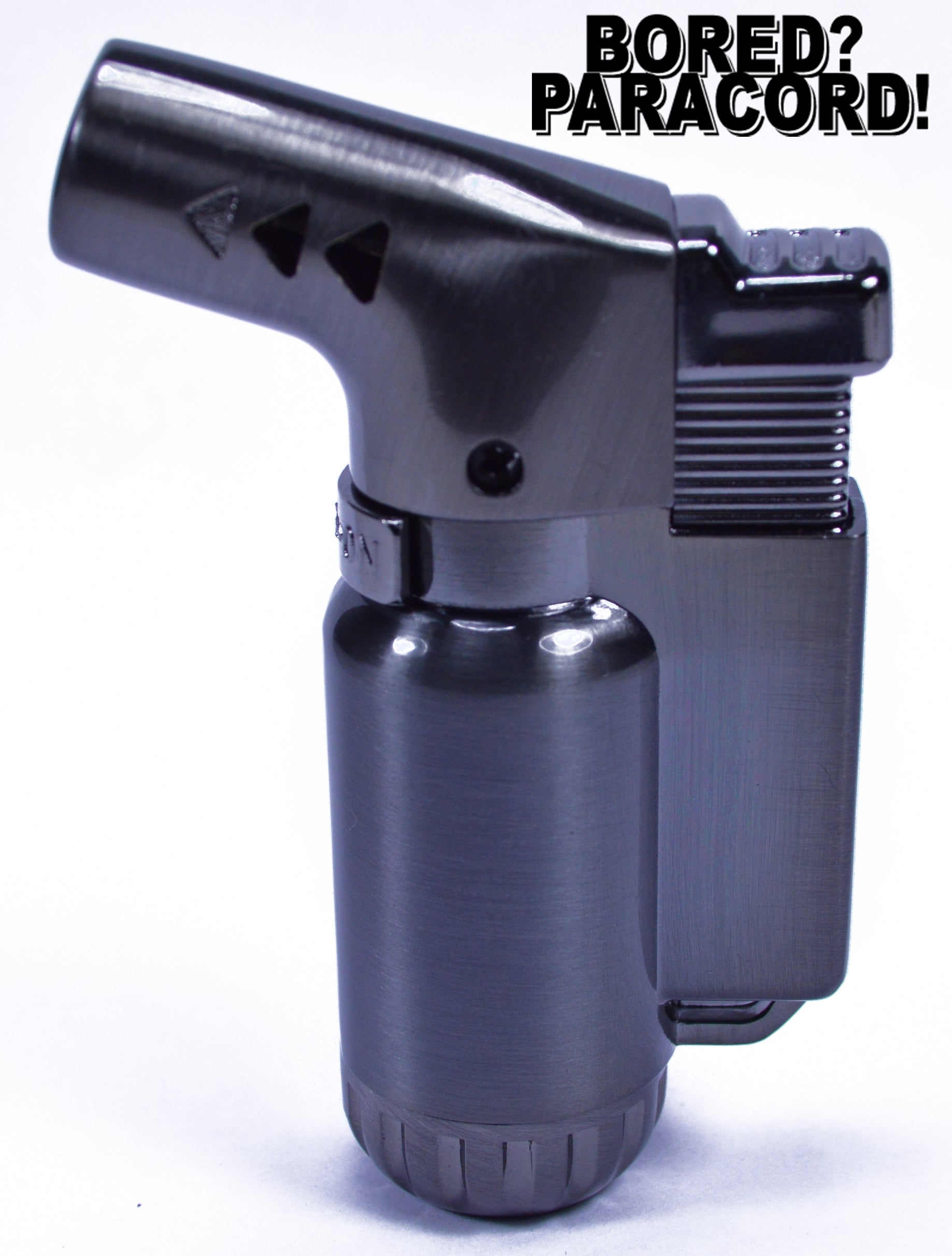 Locking Single Flame Torch Lighter – BoredParacord.com