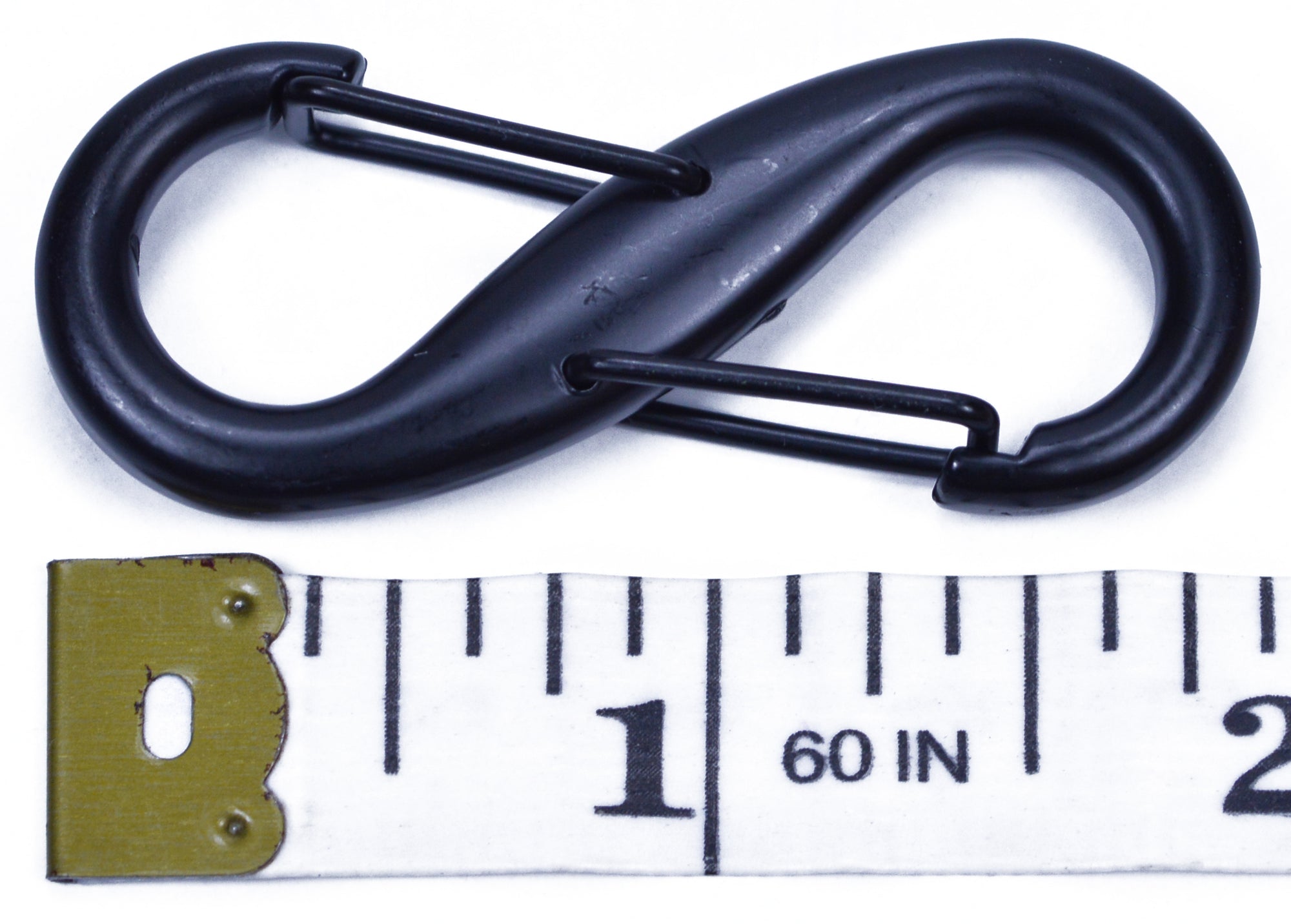 Large Black S Clip – BoredParacord.com