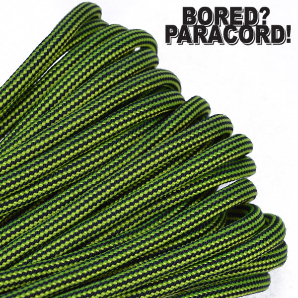 Neon Yellow And Black Stripes – BoredParacord.com